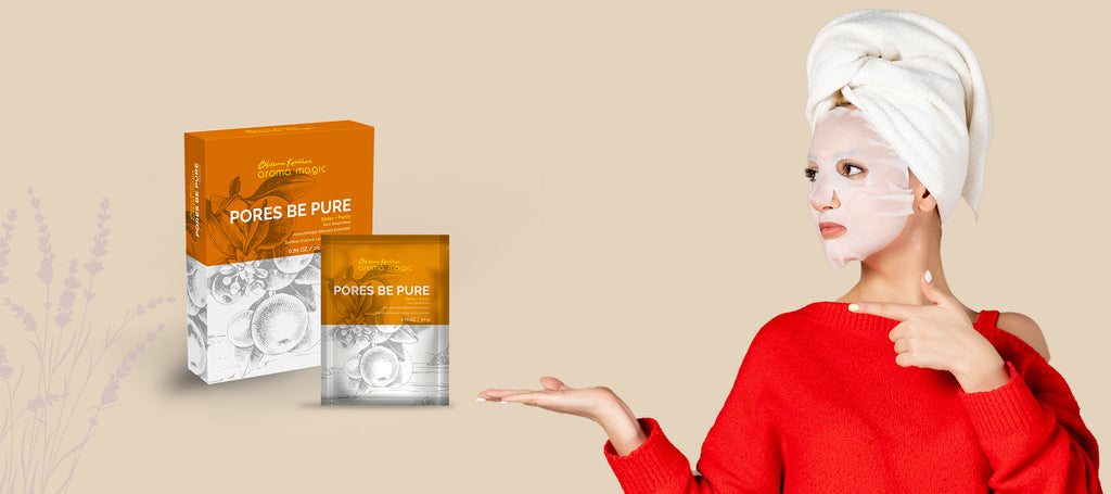 Try this Face Sheet Mask to Treat Open Pores