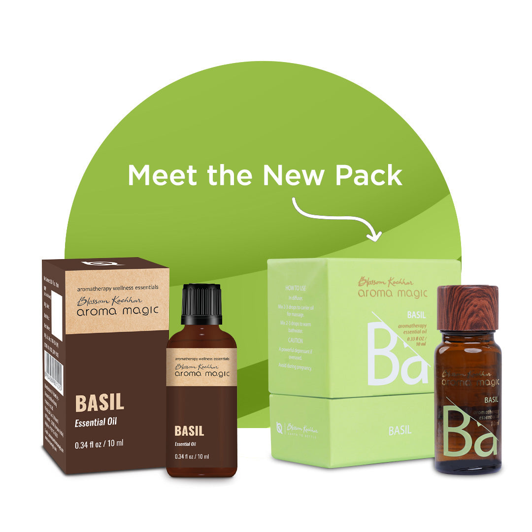 Basil Essential Oil - Relieve Migraines, Aches & Boost Focus